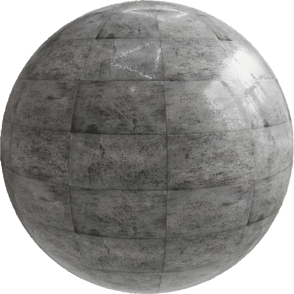Weathered Concrete Floor Tiles Free PBR Texture | Boracity