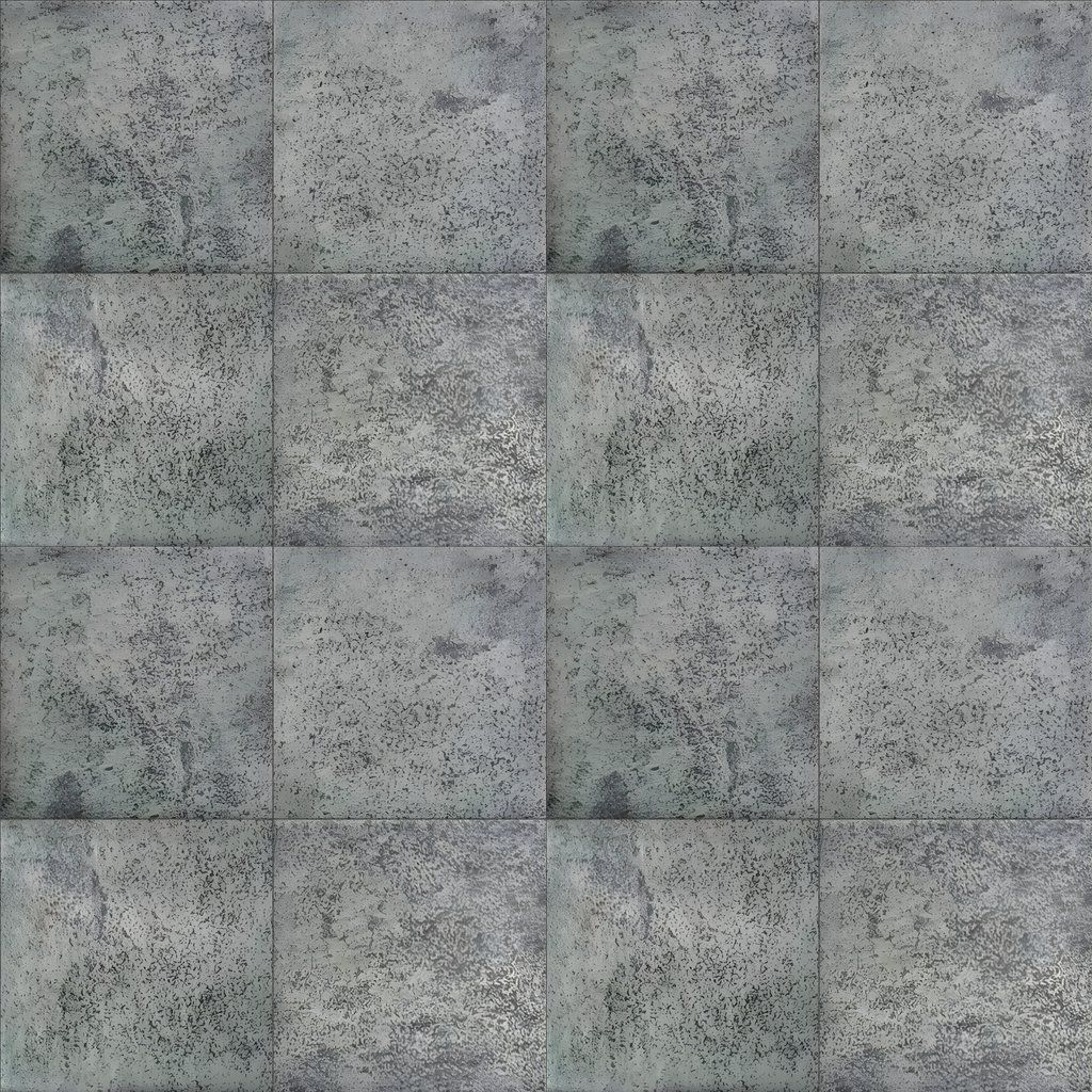 Weathered Concrete Floor Tiles Free PBR Texture | Boracity